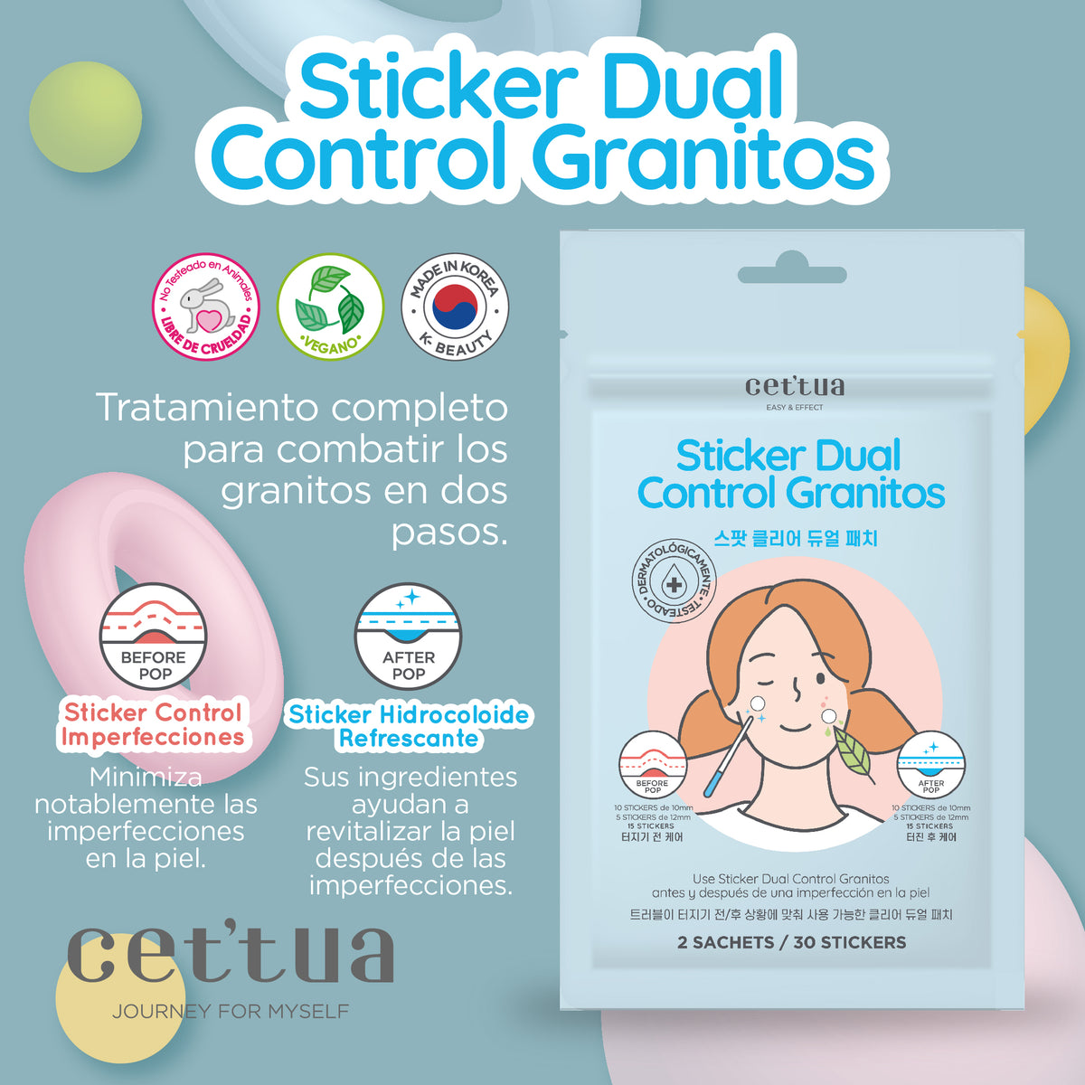 Sticker Dual Control Granitos Cettua – Cobyco