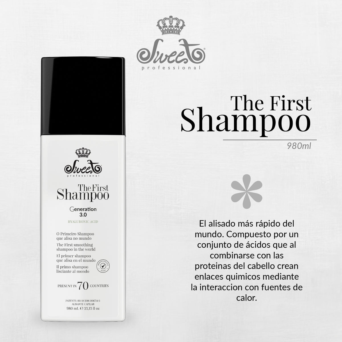 The First Shampoo Hair Straightening 980ml – Cobyco